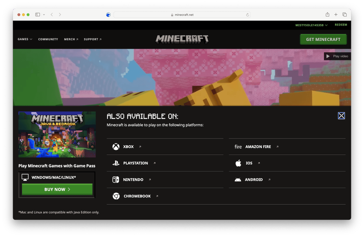 How to download Minecraft on your MacBook